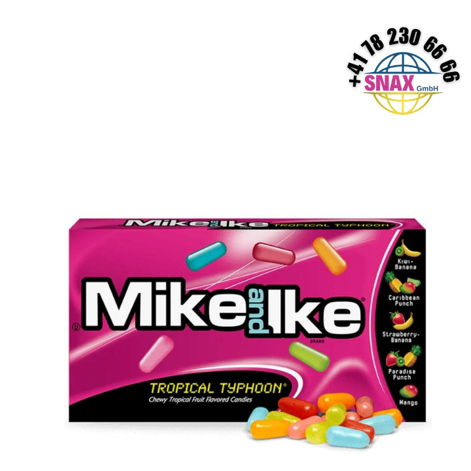 MIKE & IKE 120 GR TROPICAL TYPHOON THEATER BOX – Snax Gmbh