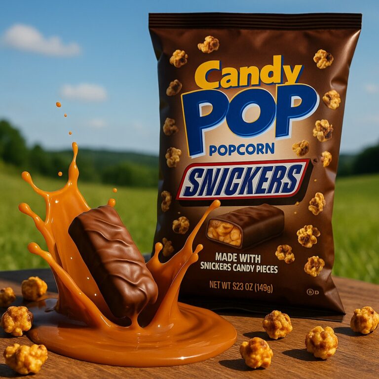 Candy Pop Popcorn Snickers – (149g) – Snax Gmbh