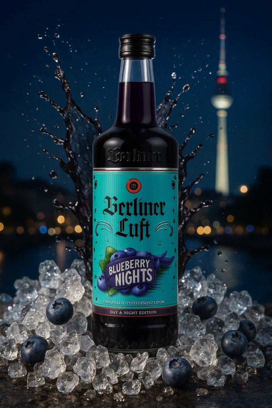 Berliner Luft Blueberry Night – 18% Vol. – (0.7L) – Snax Gmbh