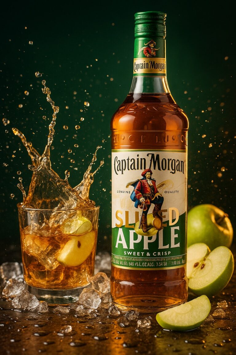 Captain Morgan Sliced Apple Spirit Drink – 25% Vol. – (0,7L) – Snax Gmbh