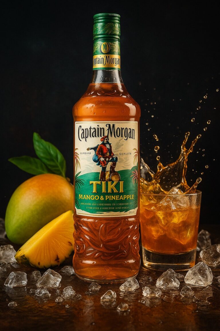 Captain Morgan Tiki Mango & Pineapple Flavour Spirit Drink – 25% Vol ...