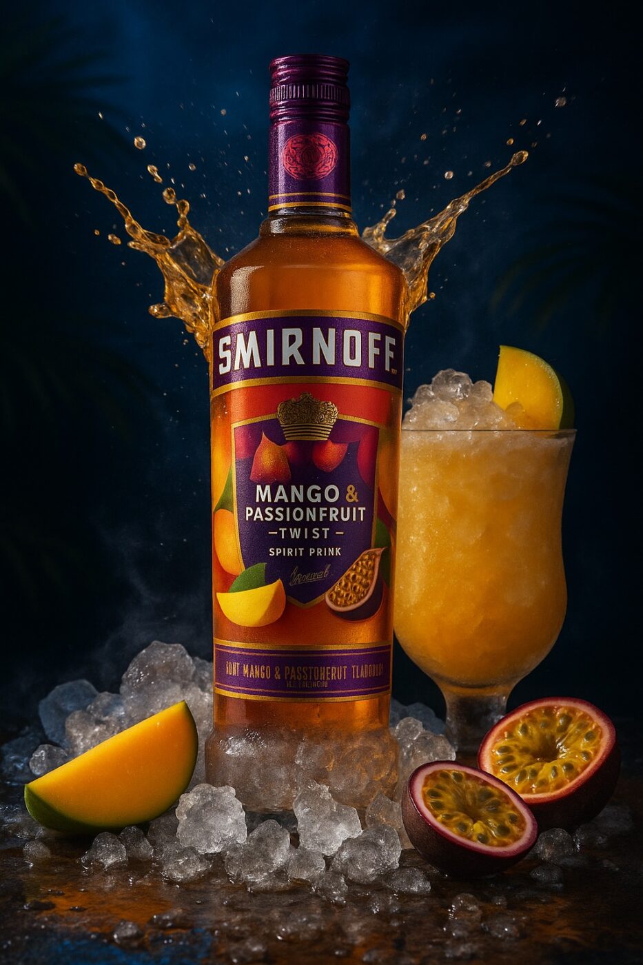 Smirnoff Vodka Mango & Passionfruit Twist Spirit Drink – 25% Vol. – (0 ...